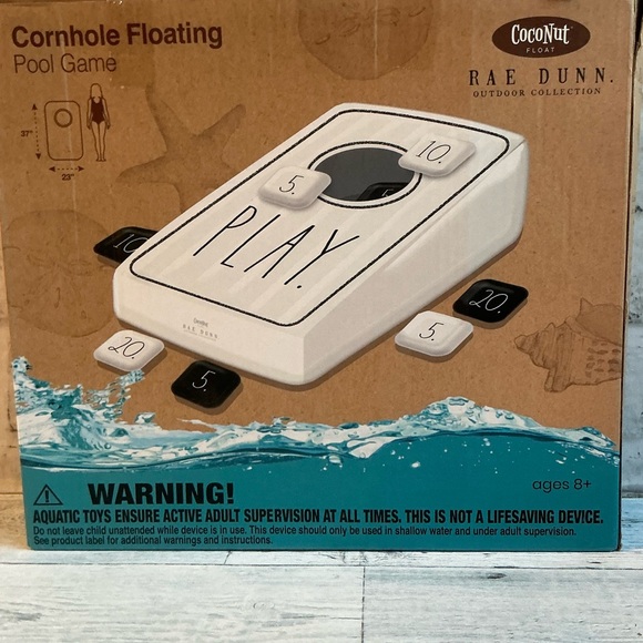 Rae Dunn | Games | Rae Dunn Floating Cornhole Pool Game | Poshmark